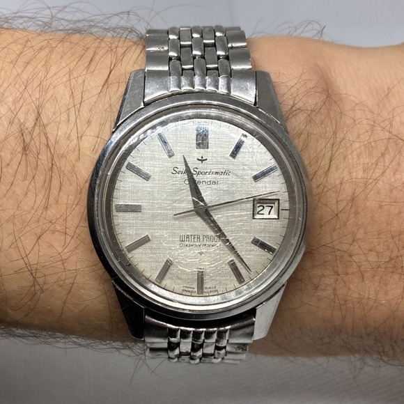 Seiko | Accessories | Vintage 96s Seiko Sportsmatic Calendar Automatic ...